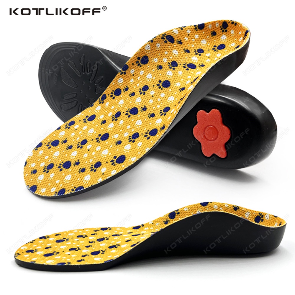 Kids Orthotics Insoles For Feet Hard Arch Support Prevention Flat Feet ...