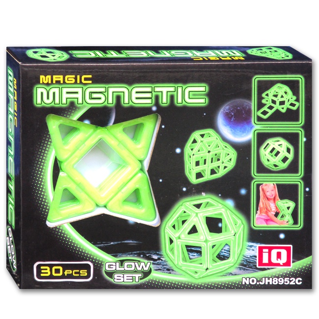 Magic Magnetic Glow Set Contains 30pcs (KD) | Shopee Malaysia