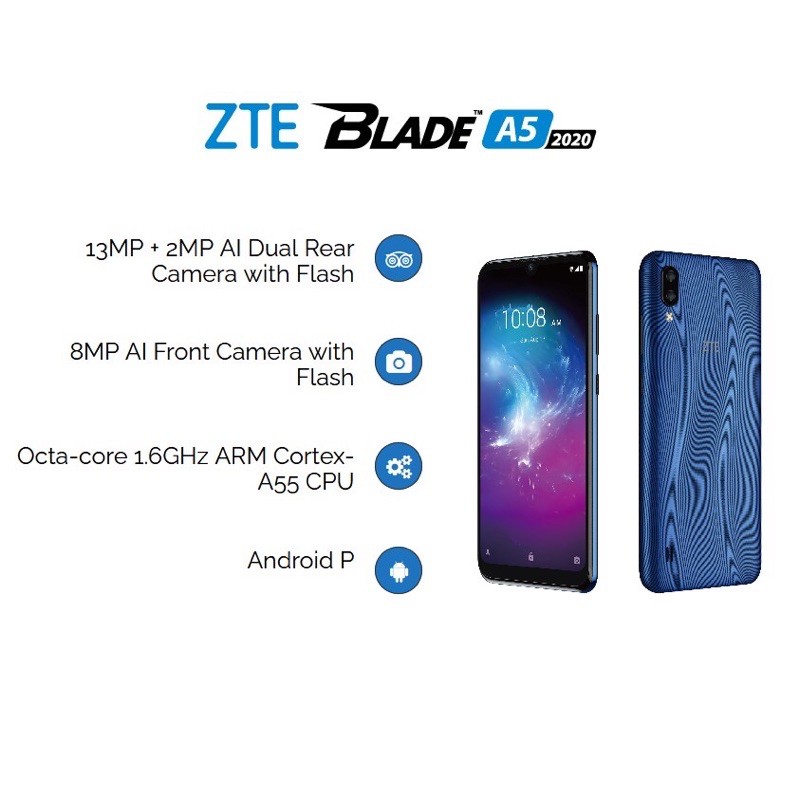 🔥🔥ZTE BLADE A5(2020) 2+32GB🔥🔥 | Shopee Malaysia