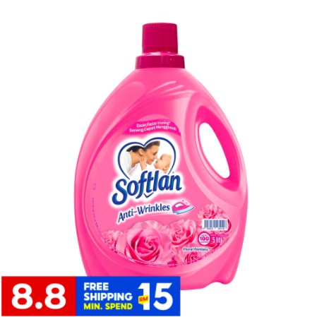 Softlan Anti Wrinkles Softener Conditioner 2L / 3L / 5L | Shopee Malaysia