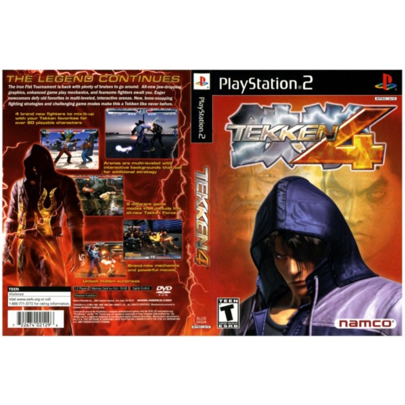 PS2 CD DVD GAMES (Tekken 4) English Version | Shopee Malaysia