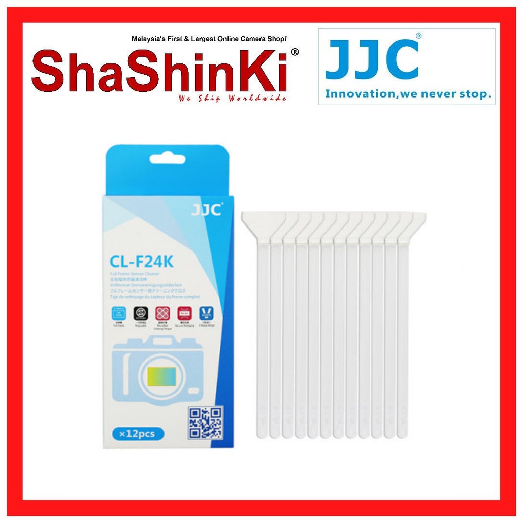 [READY STOCK] JJC CL-F24K Full Frame Sensor Cleaner (12-Pack) | Shopee Malaysia