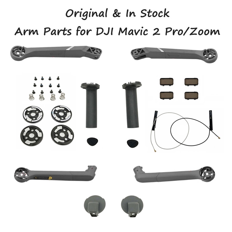 Original DJI Mavic 2 Pro Zoom Arm Part - Arm Shell/Landing Gear/LED Cover/Antenna Cable ...