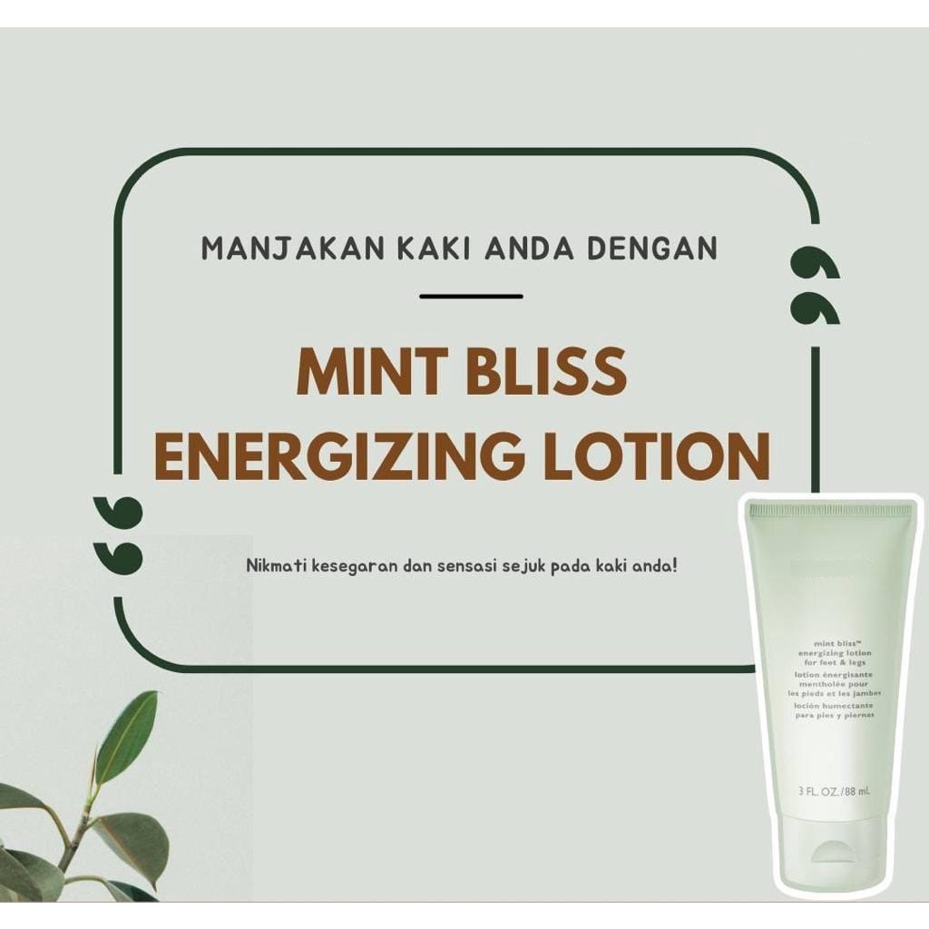 🔥ORIGINAL🔥MK Mint Bliss Energizing Lotion For Feet and Leg | Shopee Malaysia