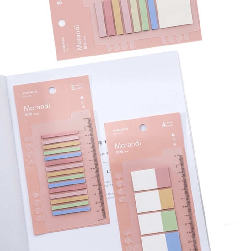 [Ready Stock] [B] Modern Style & Colourful Sticker Note Index Tab/Label ...