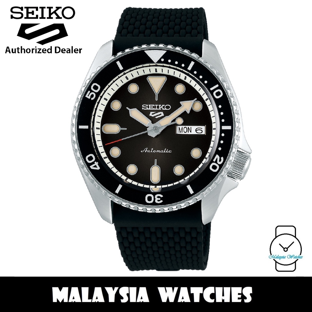Seiko 5 Sports Superman SRPD73K2 Automatic 100M Black Dial Hardlex ...