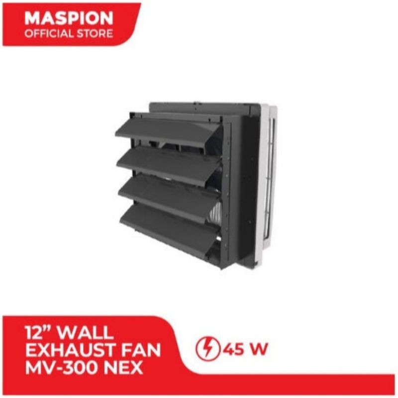 Exhaust Fan Maspion MV-300 NEX 12 Inch Wall 35 cm Durable ORI Suction ...