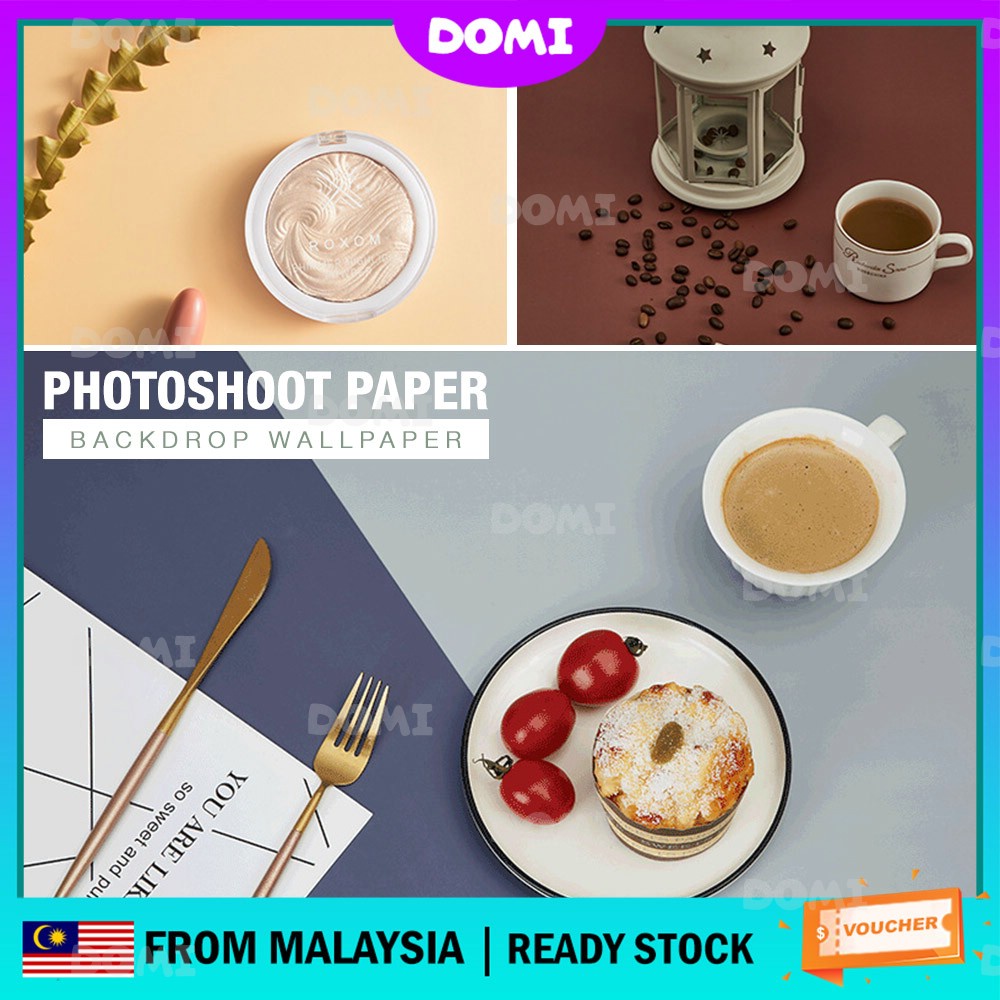 DOMI CLEAR STOCK Two-Sided Background Wallpaper Photoshoot Wood ...