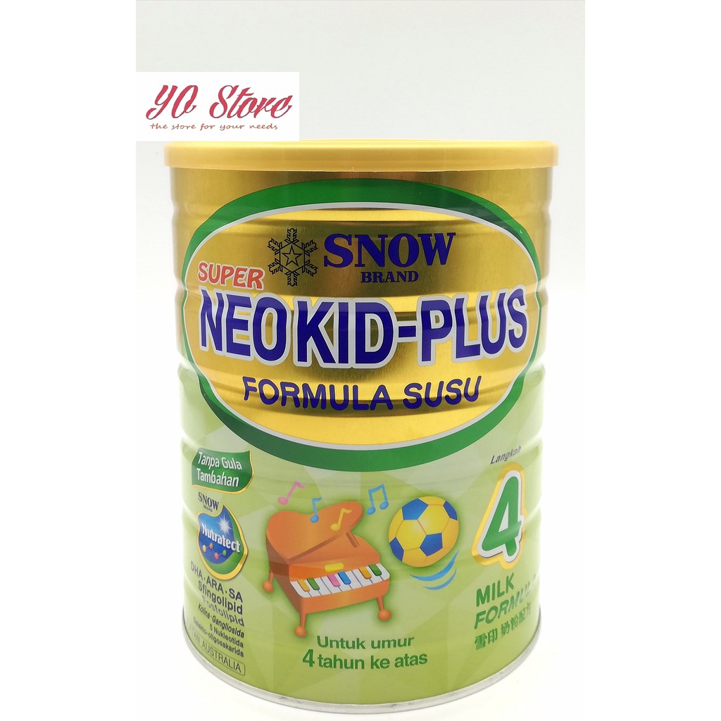 Snow Neo Kid - Plus Step 4 (For 4 Year Above) (900g) | Shopee Malaysia