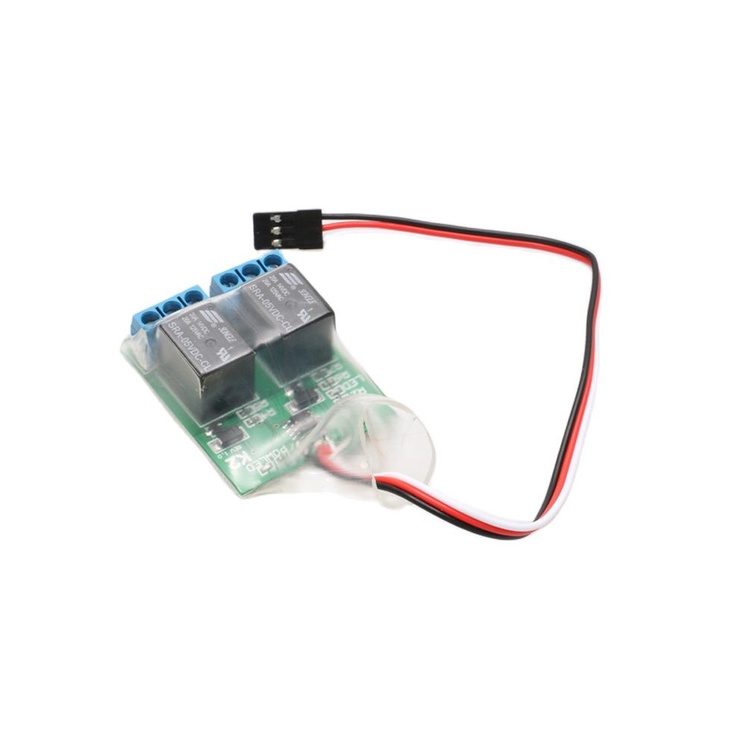 1PCS RC Aircraft Dual Relay Electronic PWM Receiver Switch Light ...