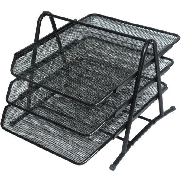 3 Tier Wire Mesh Document Tray / 3 Layer Wire Mesh Letter Tray | Shopee ...