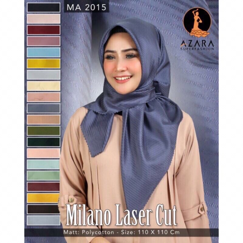 Veil / Hijab / Hijab Quadrilateral Azara Milano | Shopee Malaysia