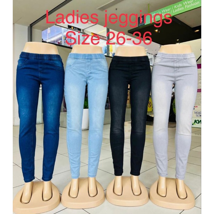 💥 ready stock 💥 saluar ladies jeans jagging skinny 💥 kain gettah 💥super ...