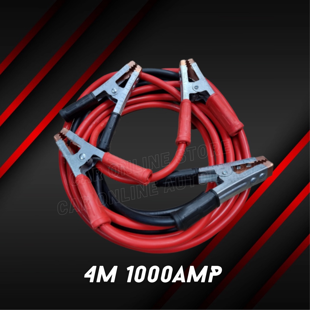 [2M / 4M - 500A AMP 1000 AMP 2000 AMP] High Performance Booster Cable ...