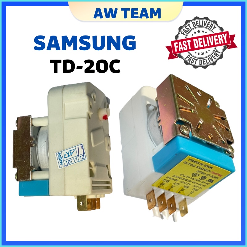 Samsung Refrigerator Defrost Timer TD-20C Fridge | Shopee Malaysia