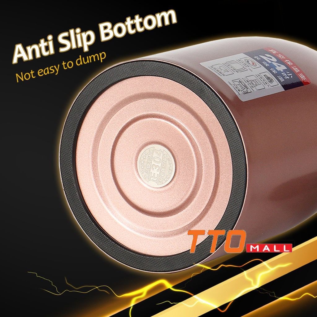 [TTO] 2000ML Thermos Flask 2L Vacuum Double Layer Stainless Steel Jug ...