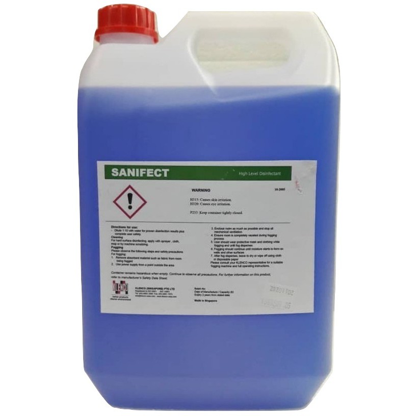 {READY STOCK} KLENCO SANIFECT DISINFECTANT 5L / PEMBASMI KUMAN 5L / 杀菌剂 ...