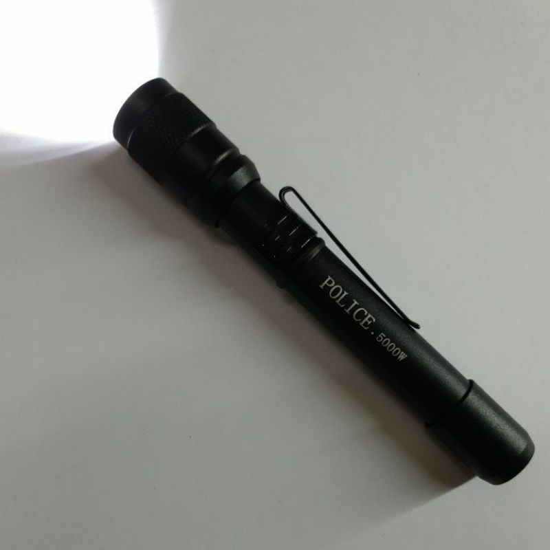 Pen Torchlight Police 5000W 13.5cm LED Solid Lasak Terang | Shopee Malaysia