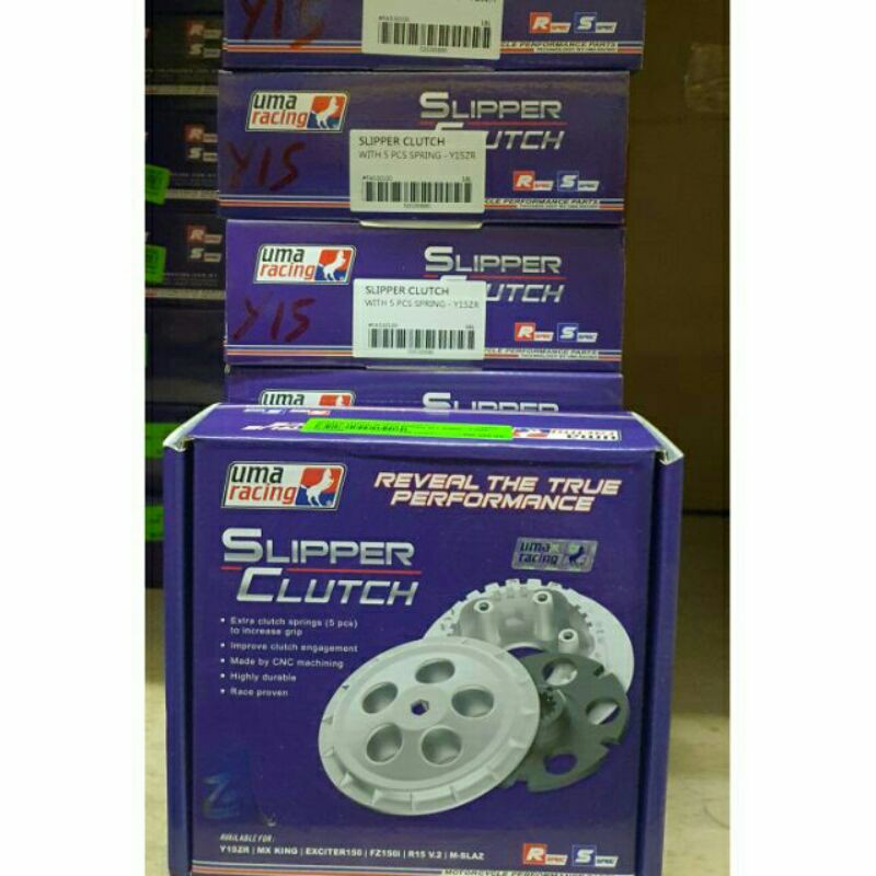 SLIPPER CLUTCH UMA RACING W/5PC SPRING SET UMA -Y15ZR=V1/V2 | Shopee ...