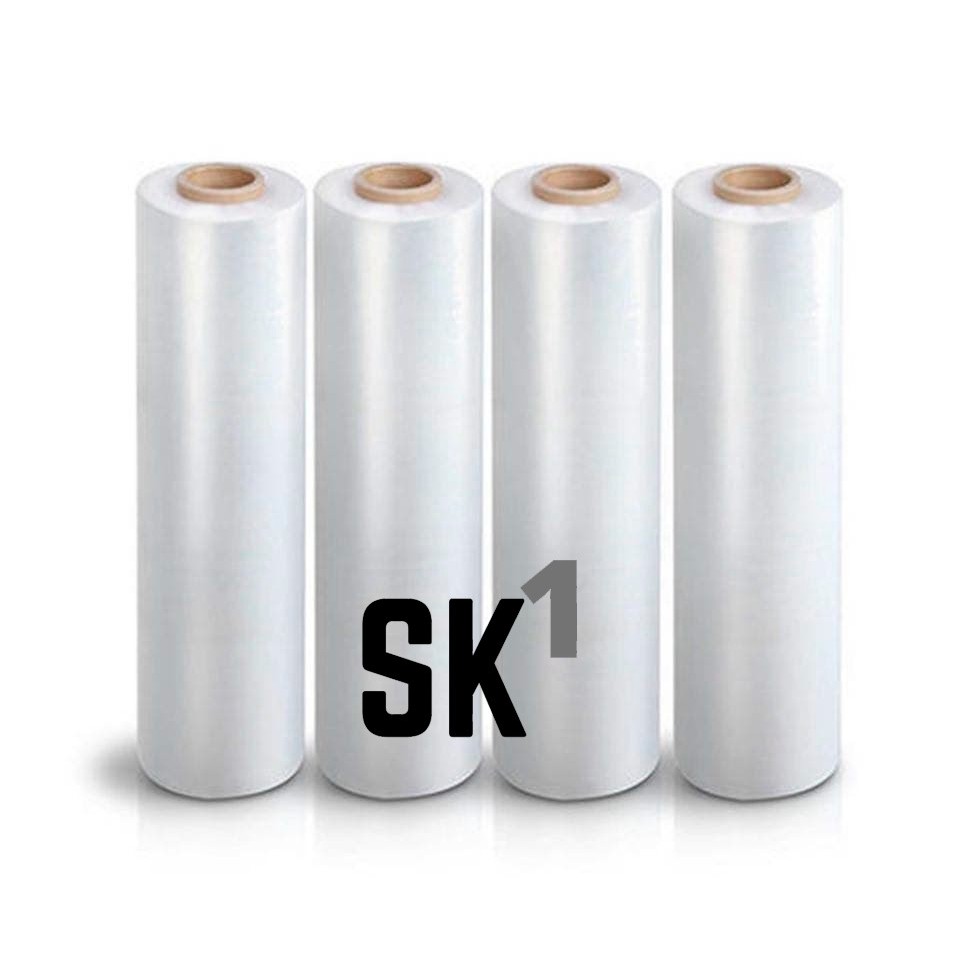 Plastic Wraping 50cm X 2.4kg Stretch Film White Plastic Wrap | Shopee ...