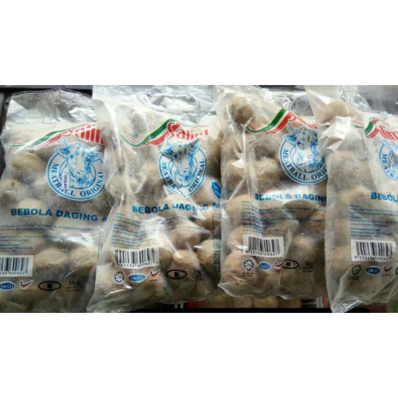 💯HALAL🔥🔥SALIM(BEBOLA DAGING/MEATBALL)FROZEN 1KG🔥🔥 | Shopee Malaysia