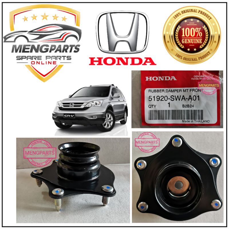 HONDA CRV SWA ,TOA 2007Y-2018Y ORIGINAL HONDA FRONT ABSORBER MOUNTING 51920-SWA-A01 | Shopee ...