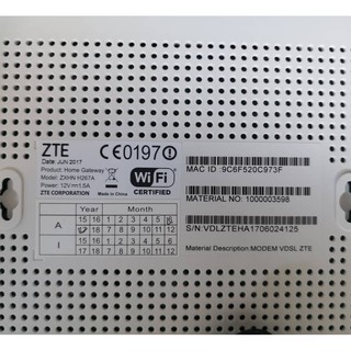 ***NEW UNITS*** ZTE ZXHN H267A Modem Router | Shopee Malaysia