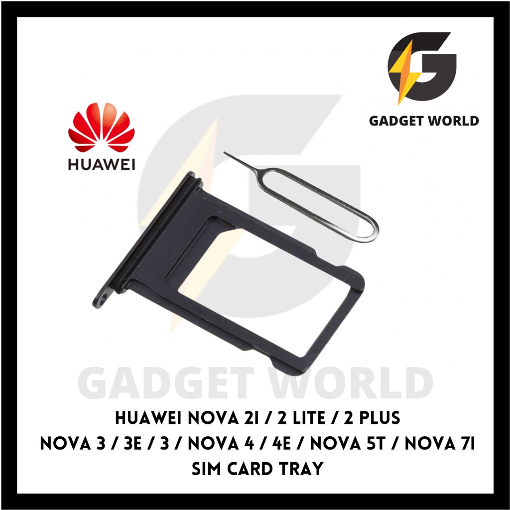 GADGET WORLD [ READY STOCK ] SIM Card Tray for Huawei Nova 2i/ 2 Lite ...