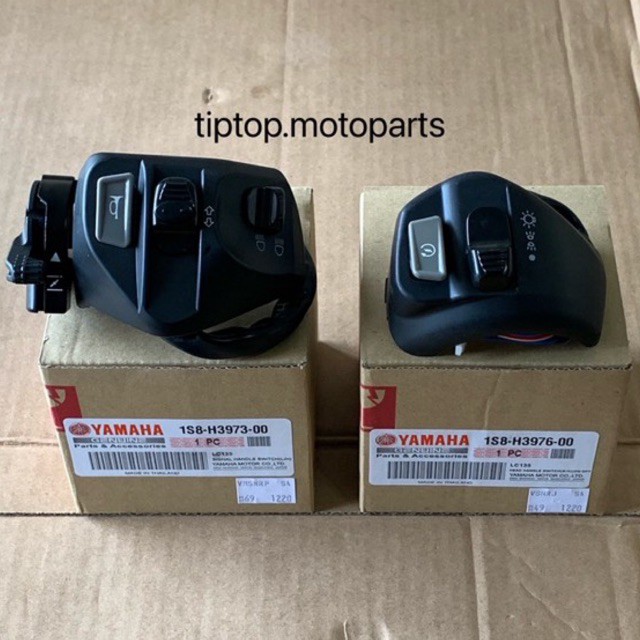 YAMAHA LC135 HANDLE SWITCH SET ON OFF SUIS LAMPU SIGNAL THAI YAMAHA ...