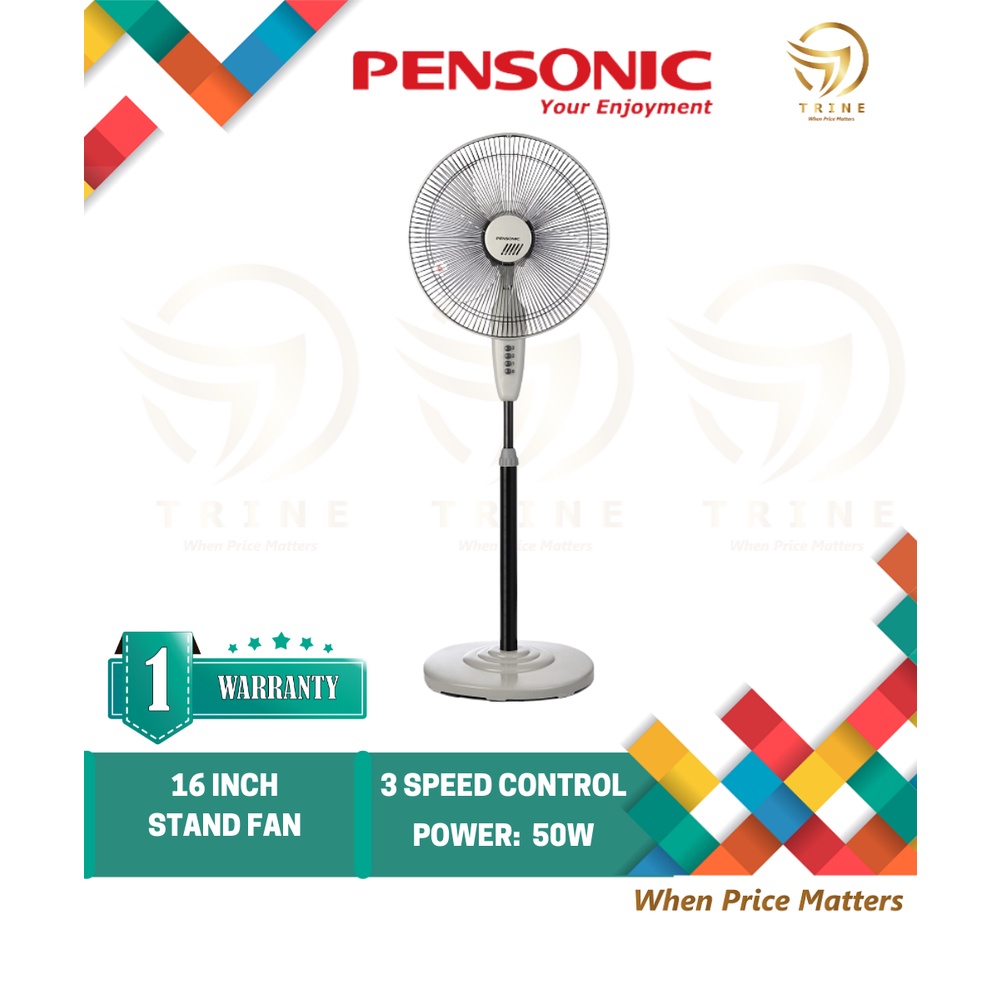 Pensonic 16'' Stand Fan PSF-4505GY PSF-4507 / TRIO 16'' STAND FAN TSF ...