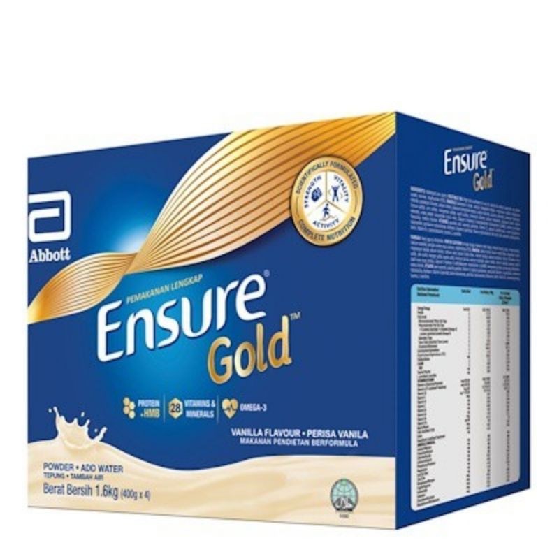 Ensure Gold Vanilla 1.6 kg/ 1.48kg (old & new packaging)Exp 6/2025 ...