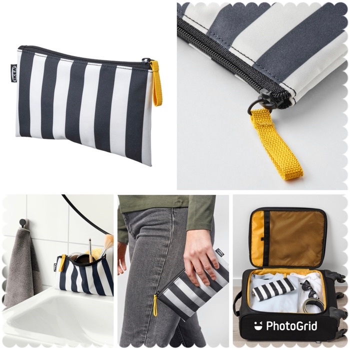 Beg Ikea Biru Original /Laundry Lunch Bag/ Recycle/ Reusable /Backpack ...