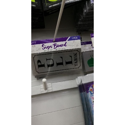 ARCYLIC PVC SIGN BOARD | SIGN BOARD PELBAGAI JENIS | Shopee Malaysia
