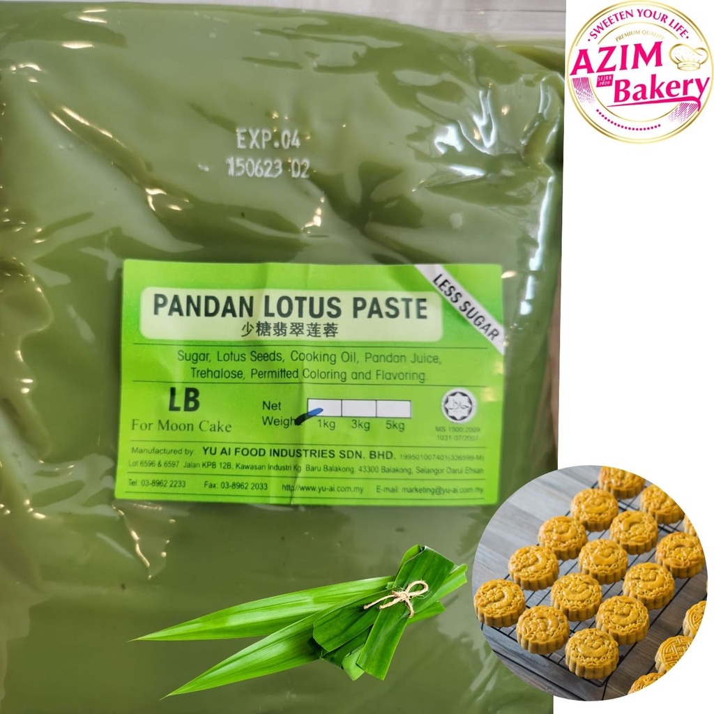 Mooncake Paste Yu Ai 1KG Moon Cake Paste Mooncake Filling, Inti ...