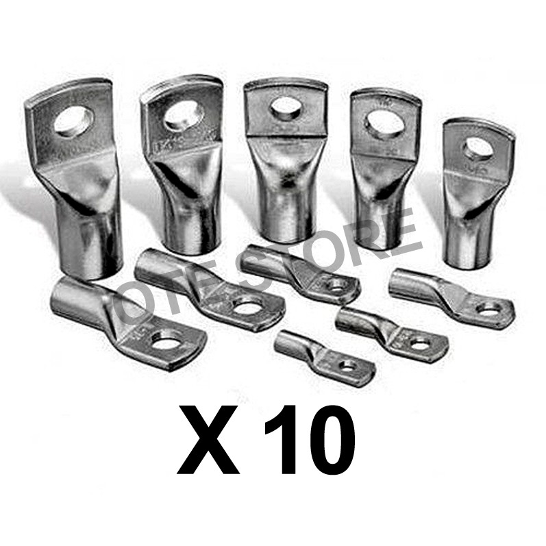 CABLE LUG (6mm / 10mm / 16mm / 25mm) x 10 UNIT | Shopee Malaysia