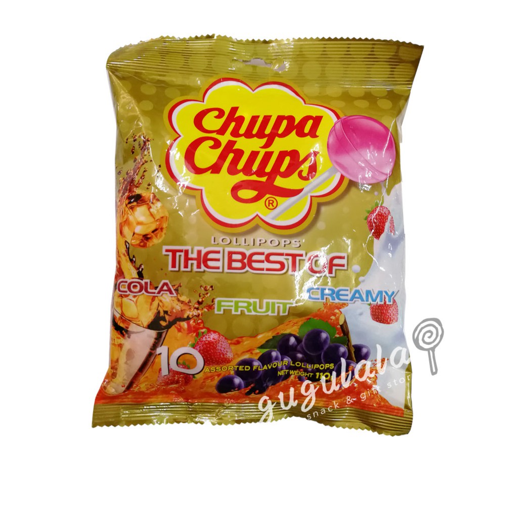 Chupa Chups Lollipop 10's x 11g | Shopee Malaysia