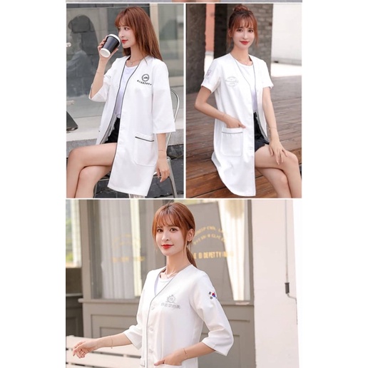 [FAST SHIP] High Quality Professional Standard Beautician Cloth SPA ...