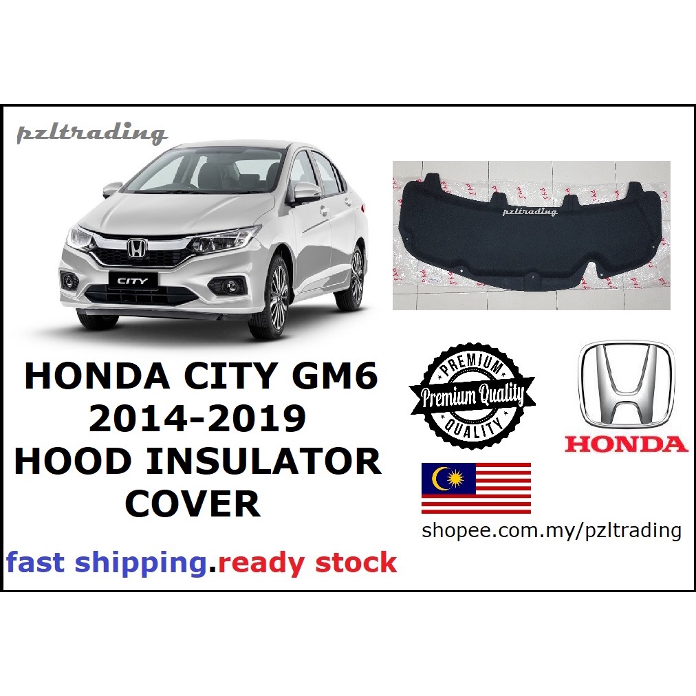 Honda City GM6 2014-2019 hood insulator kain bonet haba hood depan ...