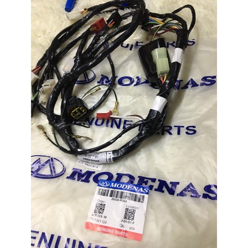 Modenas Dinamik 120 Wiring Wayaring Wayar Wire Hardness 100% Modenas ...
