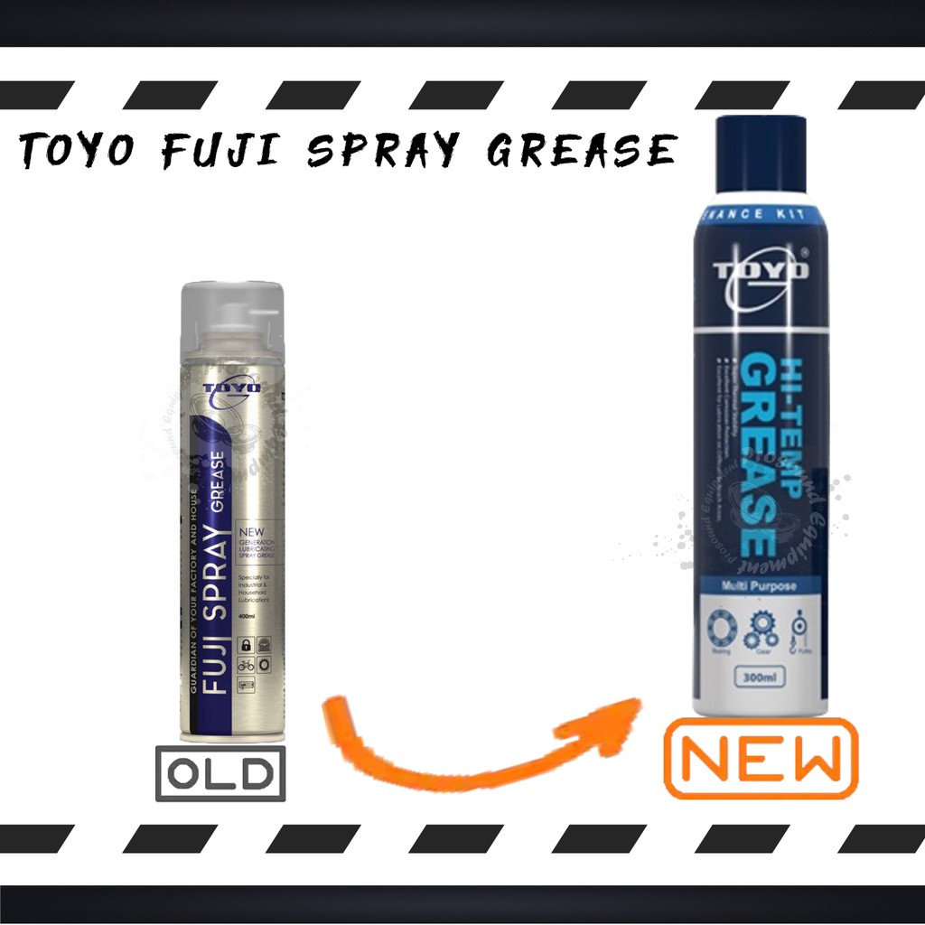 TOYO NEW GENERATION LUBRICATING FUJI SPRAY GREASE 300ML | Shopee Malaysia
