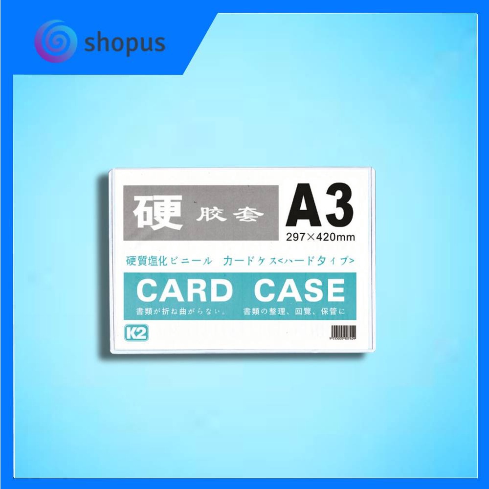 K2 A3 Card Case 0.35mm | Shopee Malaysia