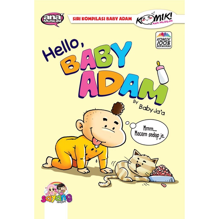 BUKU CERITA KANAK-KANAK HELLO BABY ADAM BUKU CERITA ANA MUSLIM | Shopee ...