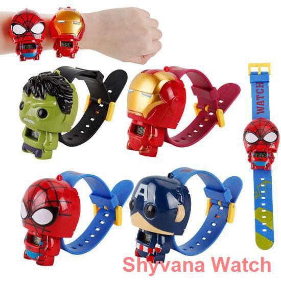analog watch ∏[Ready Stock] Ironman Avengers Disney Mickey Mini ...