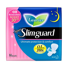 Laurier Super Slimguard : SUPER SLIM GUARD 30cm 16s | Shopee Malaysia