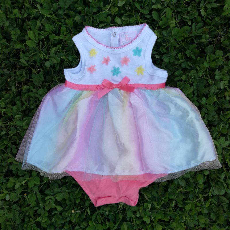 princess rose baby girl romper dress(6-9m) | Shopee Malaysia