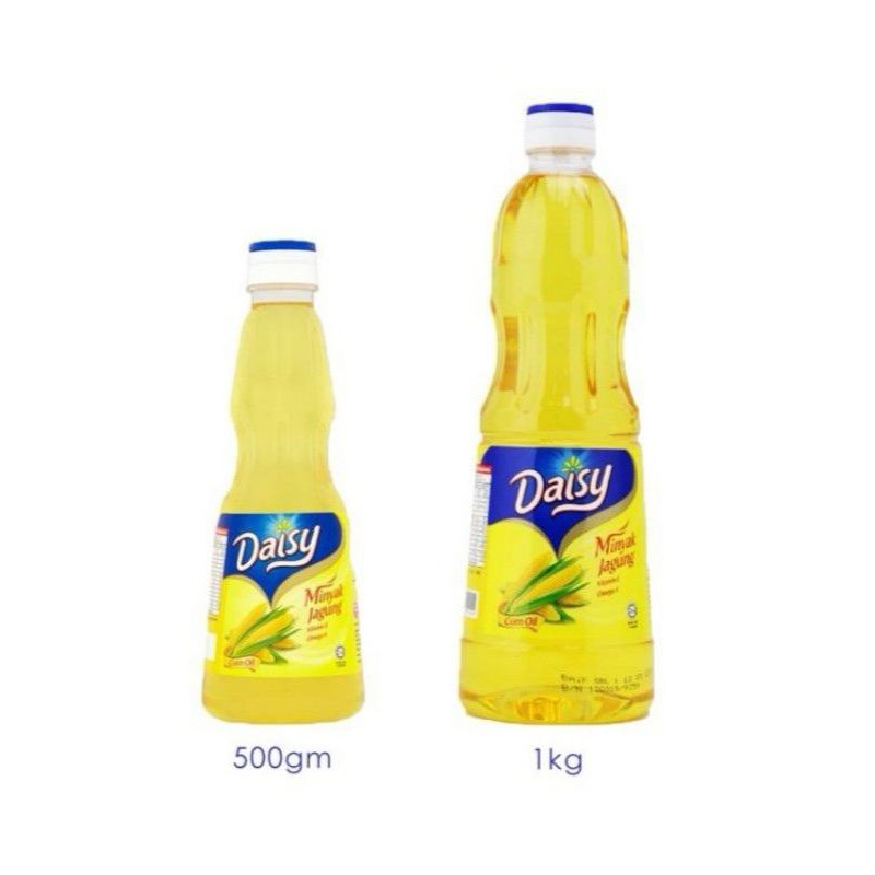 Daisy Corn Oil (500g/1kg) /Minyak Jagung/ 玉米油/植物油 | Shopee Malaysia