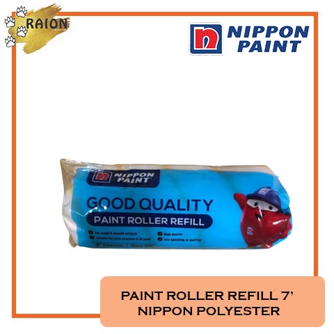 NIPPON 7" PAINT ROLLER REFILL | Shopee Malaysia