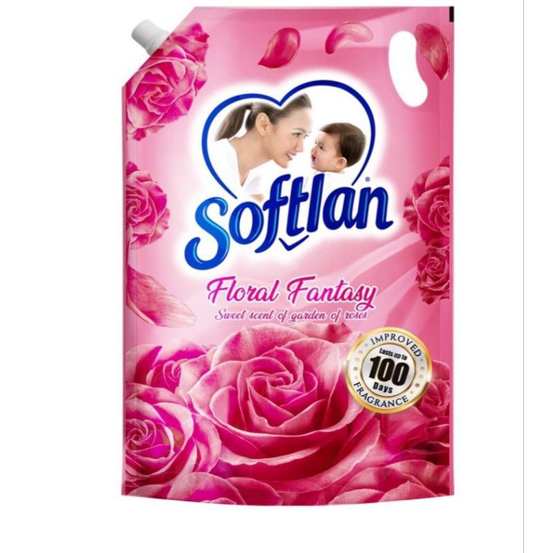 Softlan Anti Wrinkles Fabric Softener 1.6L & 1.5L (Full Range) Refill ...