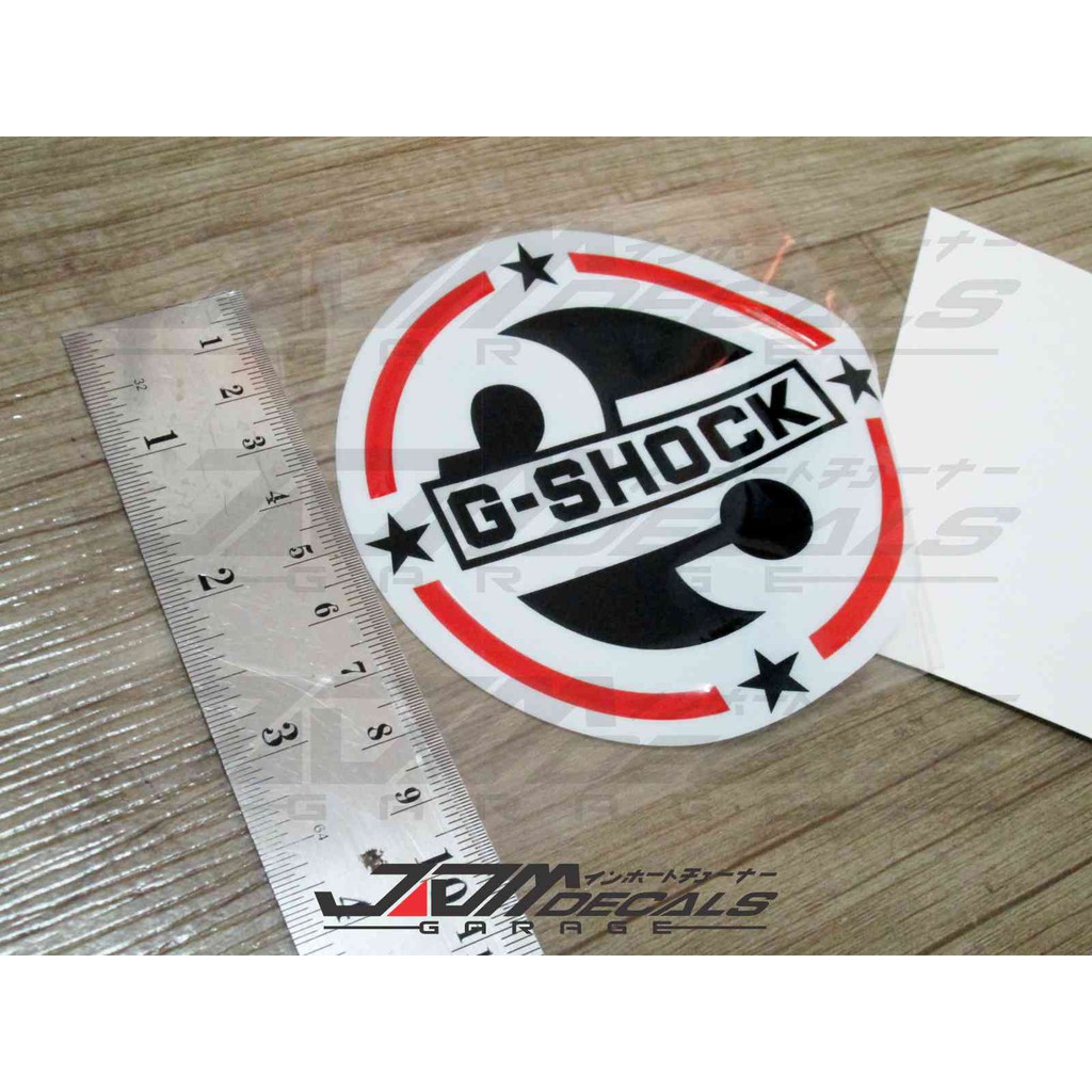 G-Shock 25th Anniversary Window Decal Sticker | Shopee Malaysia