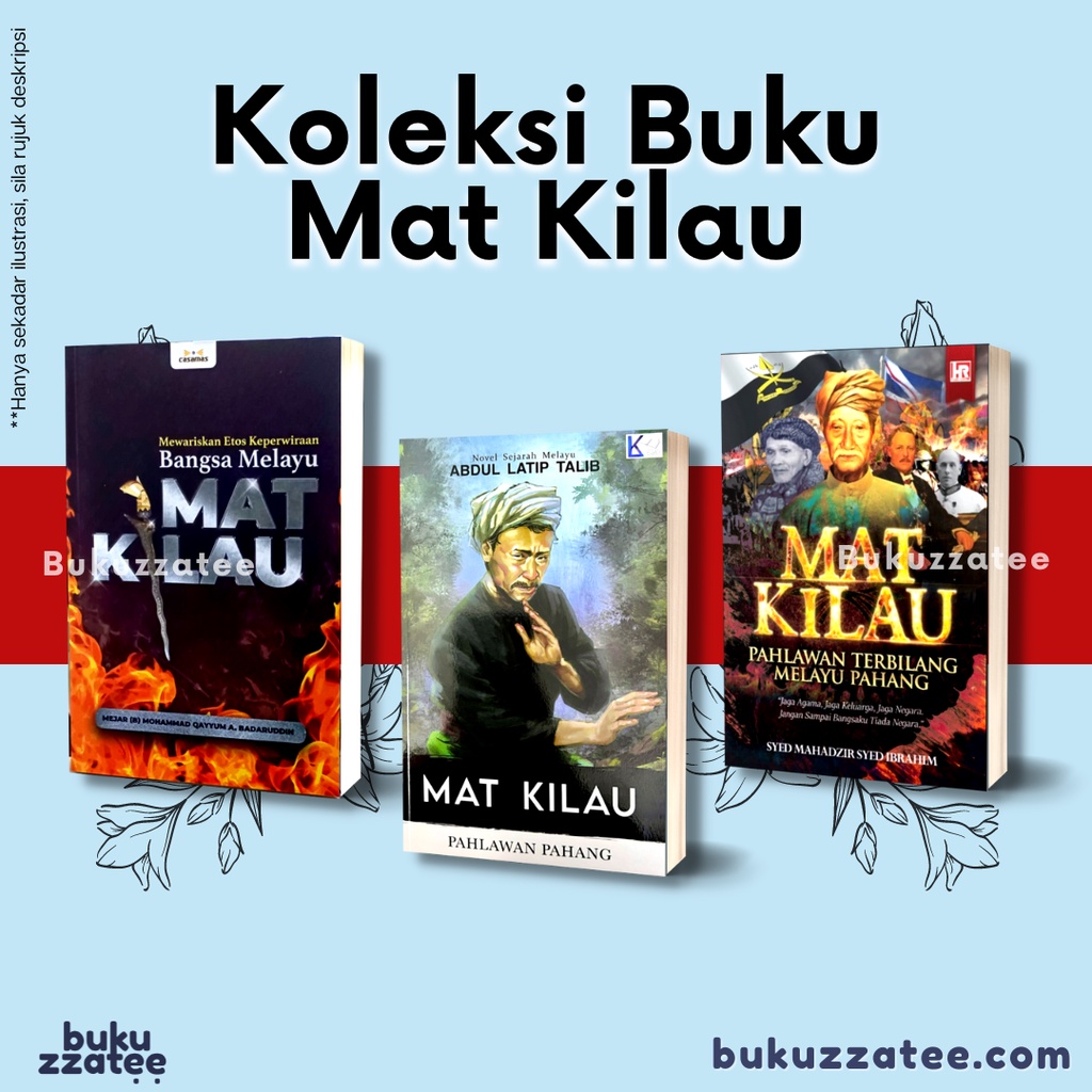 Koleksi Buku Mat Kilau | Pahlawan Terbilang Melayu Pahang | Mewariskan Etos Keperwiraan Bangsa ...